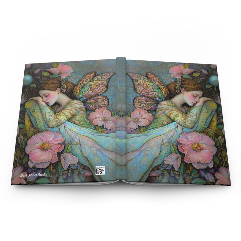 Fairy Girl Journal 6x8 Fairy Fantasy Journal Pretty Fairy Notebook for ...