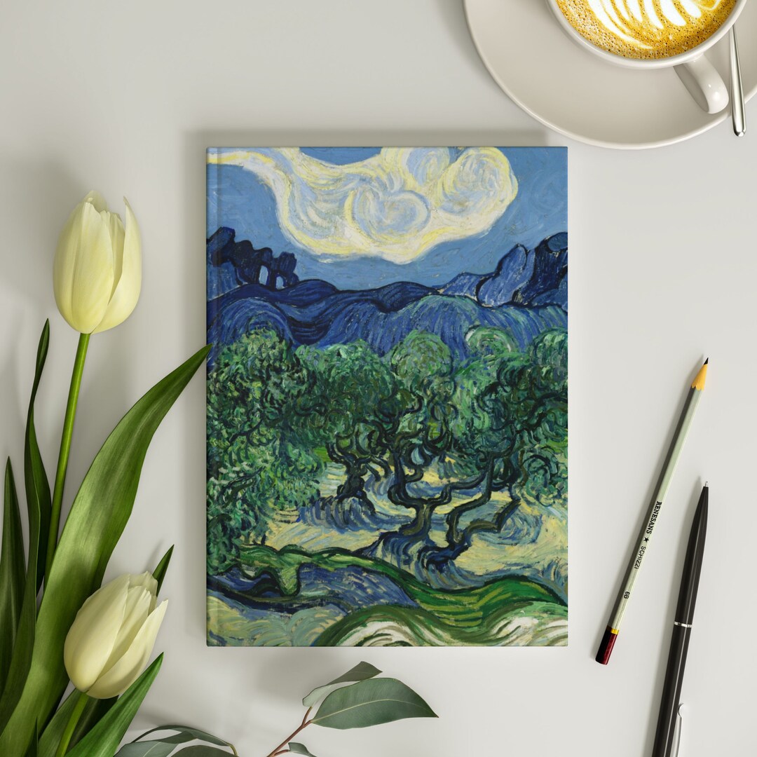 Picasso Olive Trees Journal 6x8 Vintage Print Art Pablo Picasso Journal ...