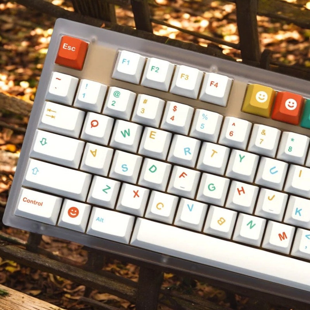 Cool Kids Keycap Set - Cherry Profile Keycap Set - Multi Color Legends ...