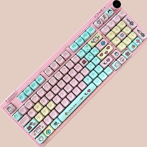 Pixel Dreams Keycap Set - Cherry and KOA Profile Keycap Set - Console ...
