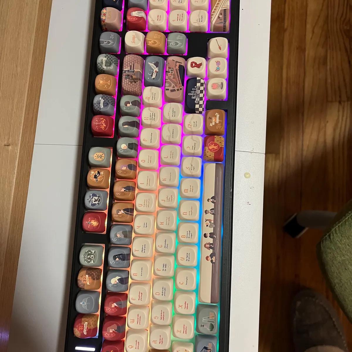 The Owl's Letter Keycap Set - SOA, MOA, and Cherry Profiles - Harry ...