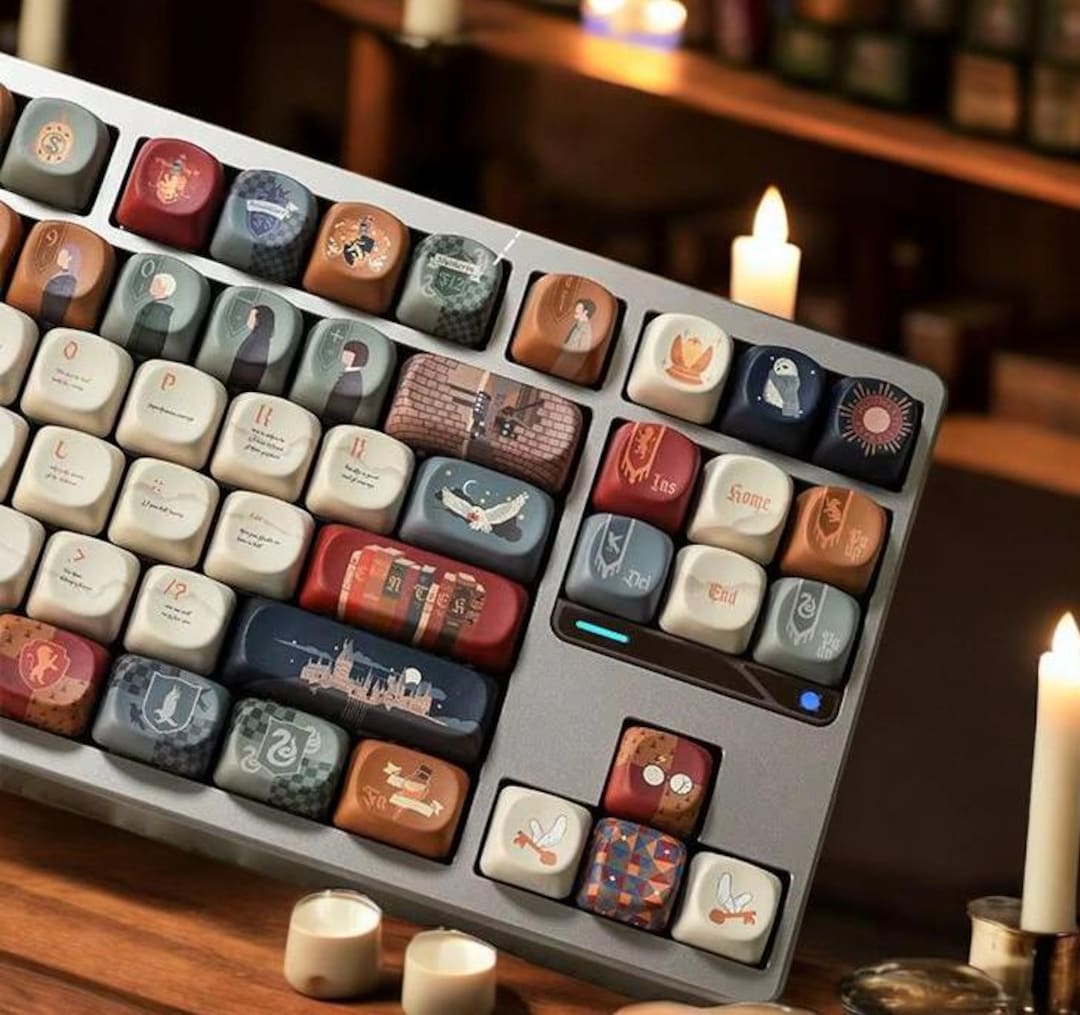 The Owl's Letter Keycap Set - SOA, MOA, and Cherry Profiles - Harry ...