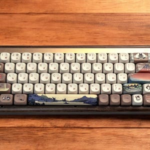 Fuji River Keycap Set - MOA Profile Keycap Set - Mount Fuji, Ancient ...