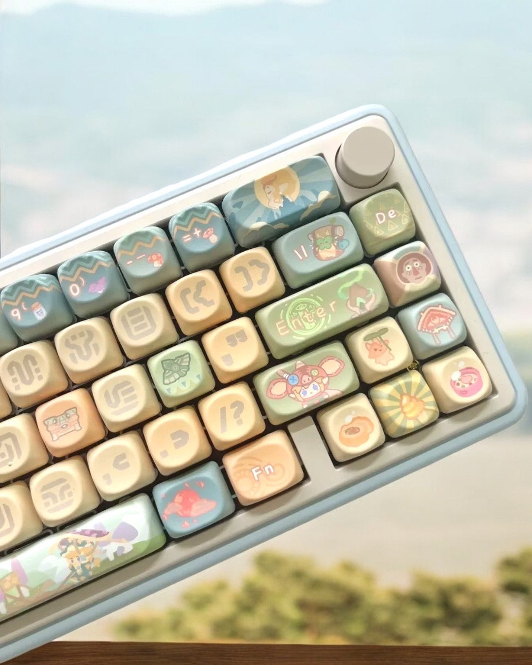 The Legend of Zelda MOA and SOA Profile Keycap Set - Cute Keycaps ...