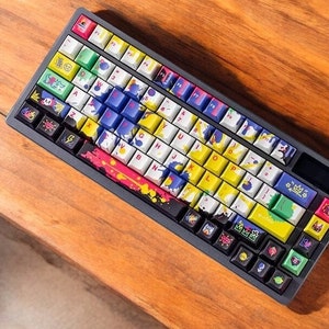 Graffiti Keycaps - Cherry Profile Keycap Set - Graffiti Art Themed ...