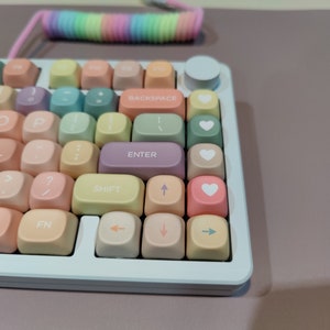 Creamy Ice Cream Matcha V4 Linear HI8 Aluminum Keyboard With MOA Candy ...