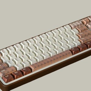 Old English Checks Keycap Set - Cherry Profile PBT Keycaps - English ...