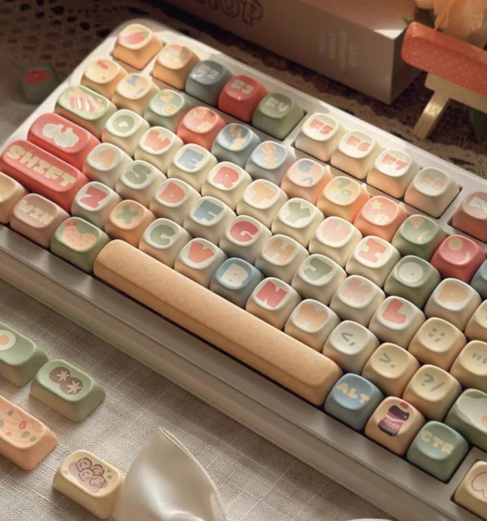 Instant Noodles Keycap Set - MOA Profile Keycap Set - Instant Noodles ...