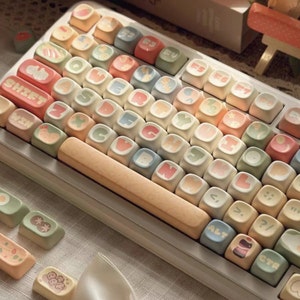 Instant Noodles Keycap Set - MOA Profile Keycap Set - Instant Noodles ...