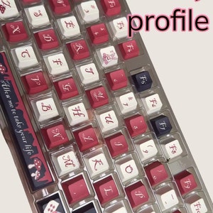 Midnight Dreams Keycap Set - EOA and Cherry Profile Keycap Set - Alice ...