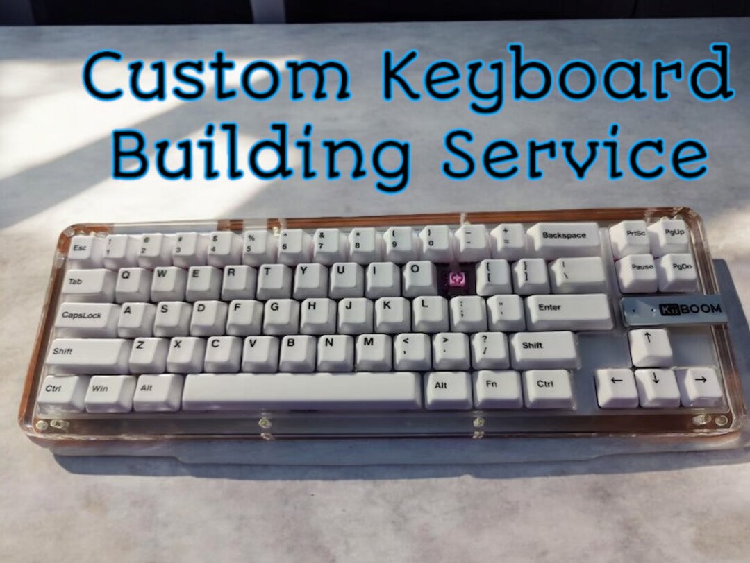 Custom Mechanical Keyboard Building Service on Etsy - Any Keyboard ...