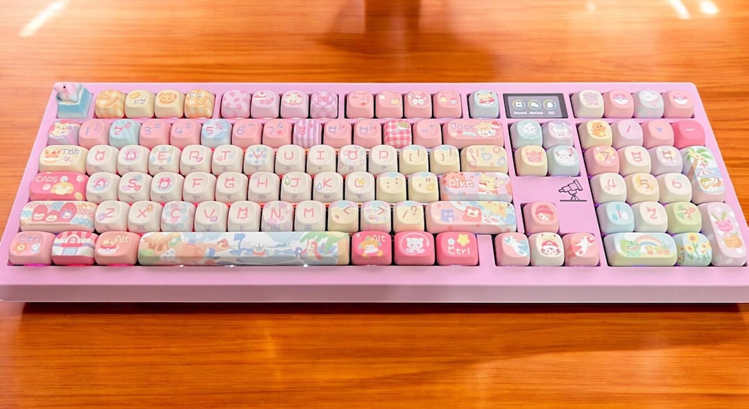 Pokémon Sunshine Keycap Set - MOA and MAO Profile Keycap Sets - Pokémon ...