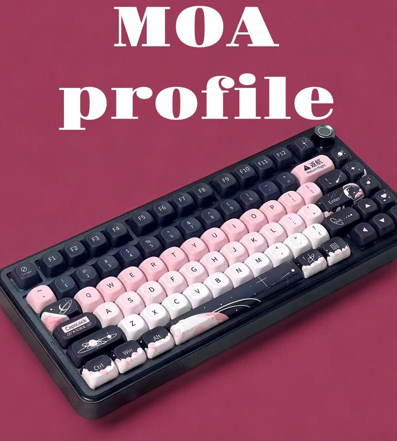 Planet Escape Keycap Set - Cherry and MOA Profile - Space, Planet ...