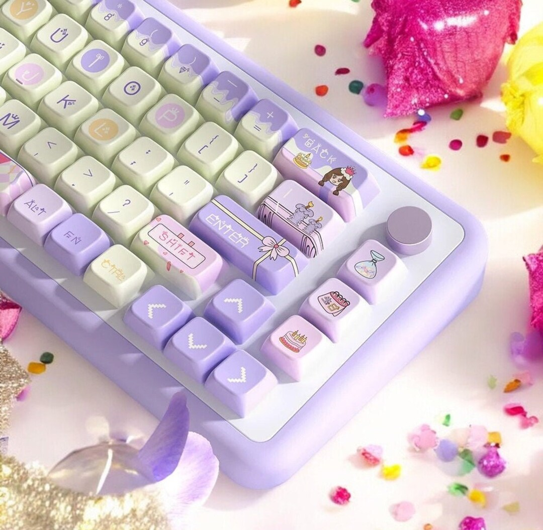 Happy Birthday Keycap Set - MDA Profile Keycap Set - Birthday ...