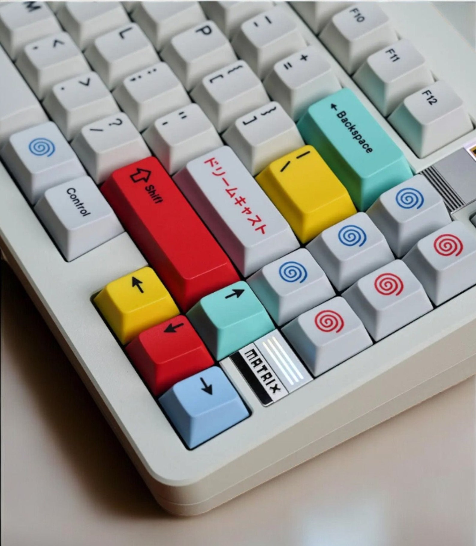 Sega Dreamcast 2.0 Keycap Set - Cherry Profile Keycap Set - Retro ...