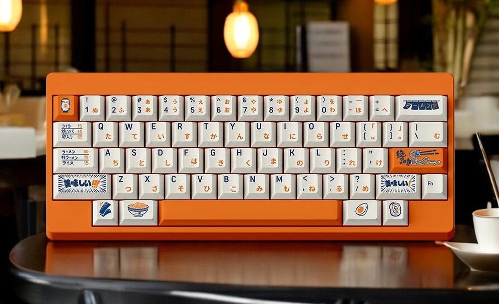 Ramen Noodles Keycap Set - Cherry Profile Keycap Set - Ramen Noodles ...