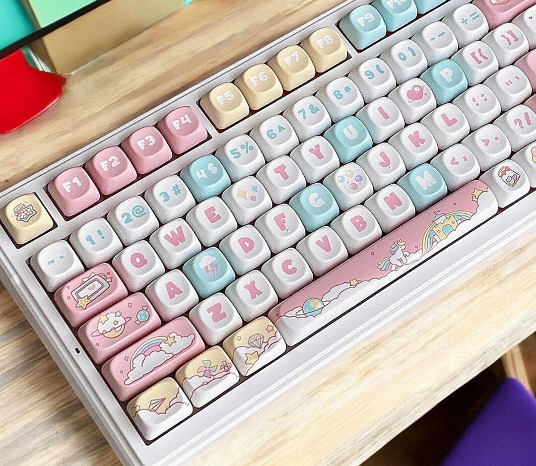 My Little Pony Rainbow Keycaps SOA Profile Keycap Set Rainbow / Pony ...