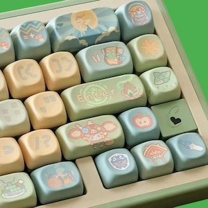 The Legend of Zelda MOA and SOA Profile Keycap Set - Cute Keycaps ...