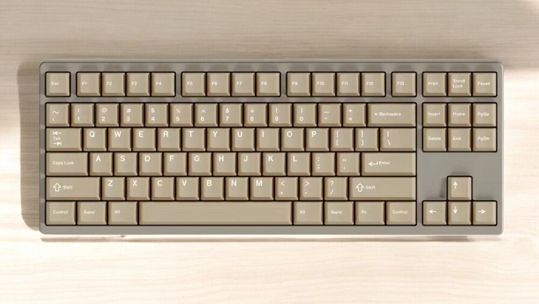 Dune Keycaps Cherry Profile Keycap Set dune Sand Themed Themed Keycaps ...