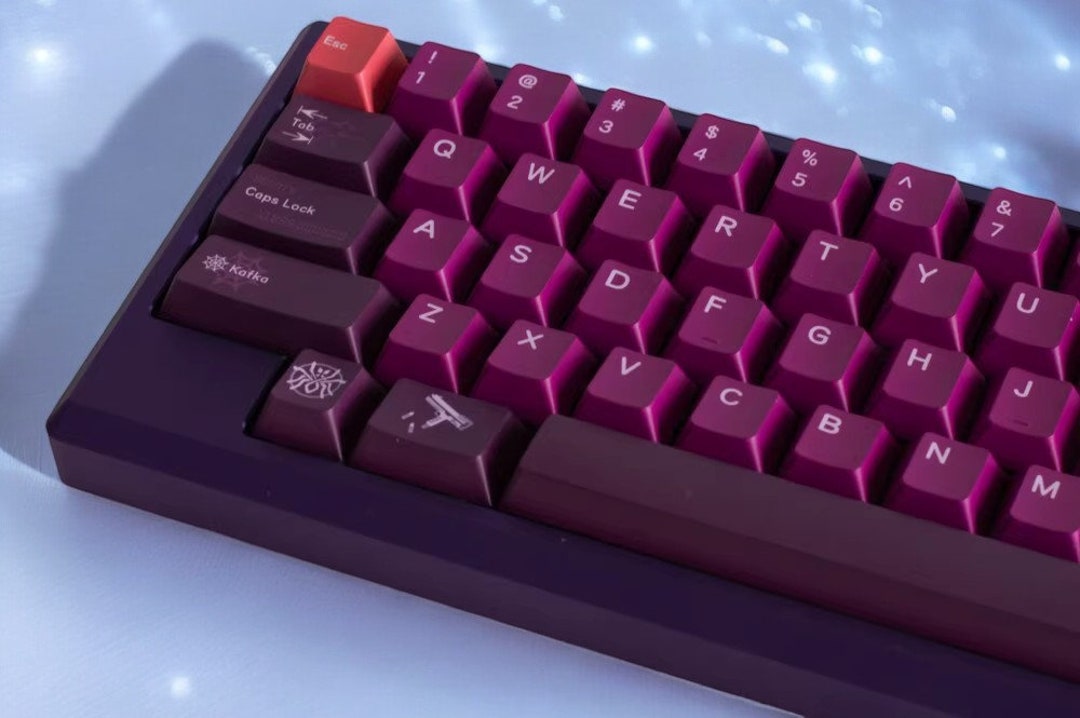 Honkai Star Rail Kafka Keycap Set Cherry Profile Keycaps Anime / Honkai ...