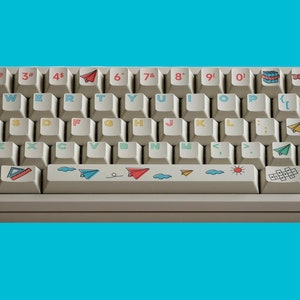 Paper Airplanes Keycap Set Cherry Profile Keycap Set Airplanes, Paper ...