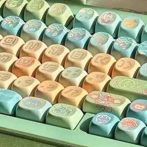 The Legend of Zelda MOA and SOA Profile Keycap Set - Cute Keycaps ...