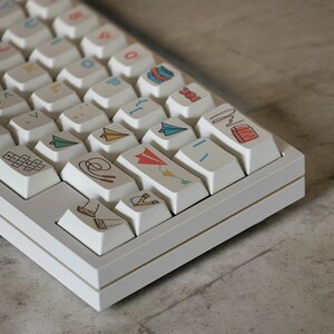 Paper Airplanes Keycap Set Cherry Profile Keycap Set Airplanes, Paper ...