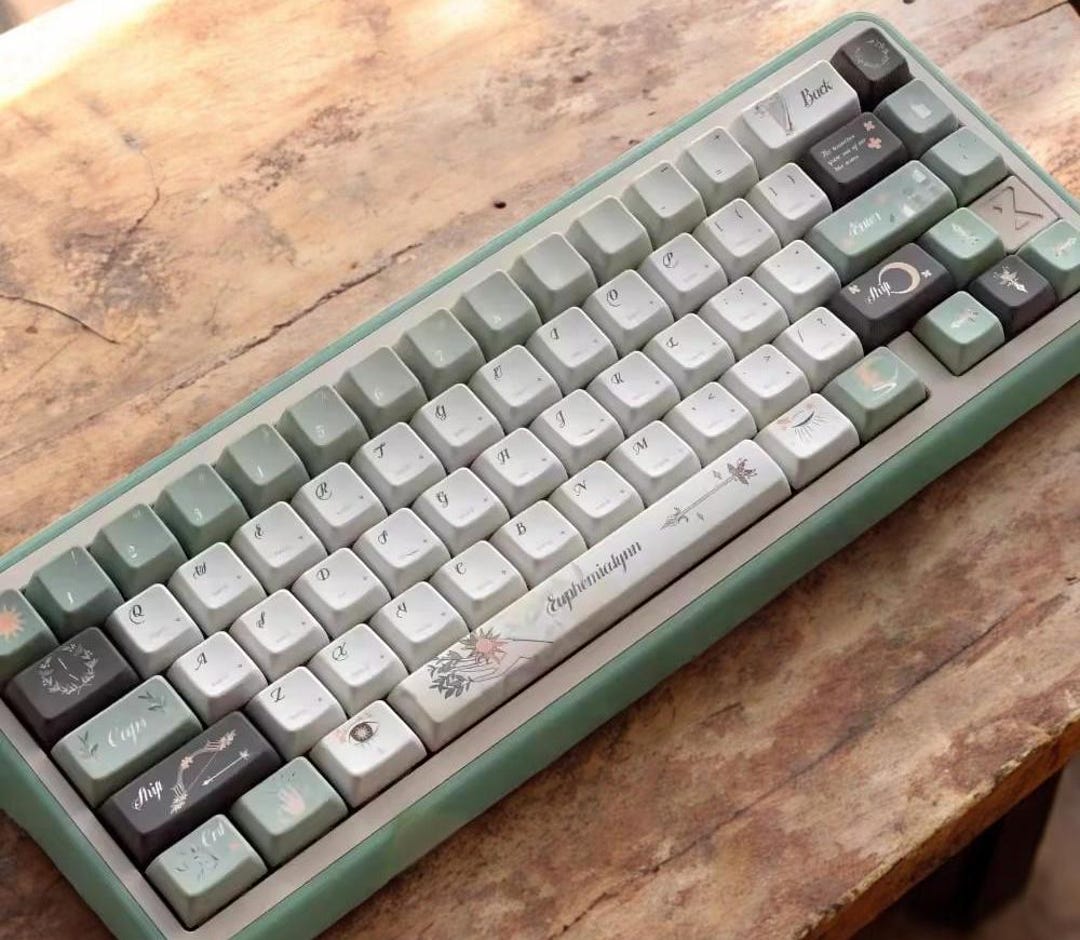 Laurel Goddess Keycap Set - FOA, MDA, and Cherry Profiles - Earth ...