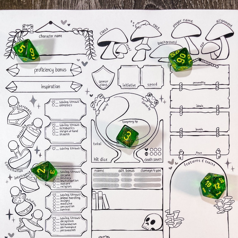 Mushroom Character Stickers - Etsy