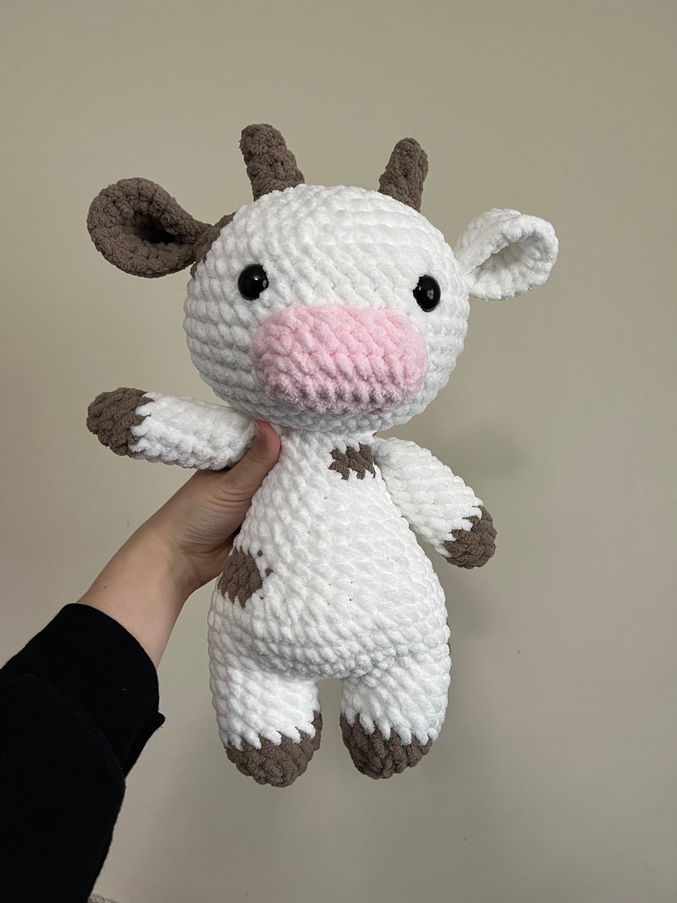 Crochet Cow Plush Toy - Etsy