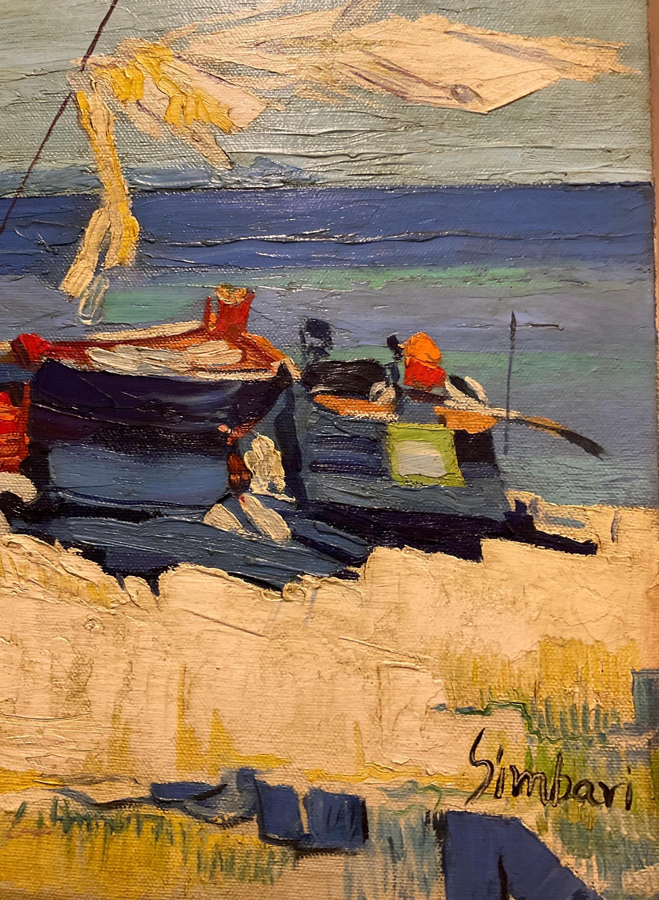 Original Oil Painting on Canvas by Italian Artist Nicola Simbari Lady ...