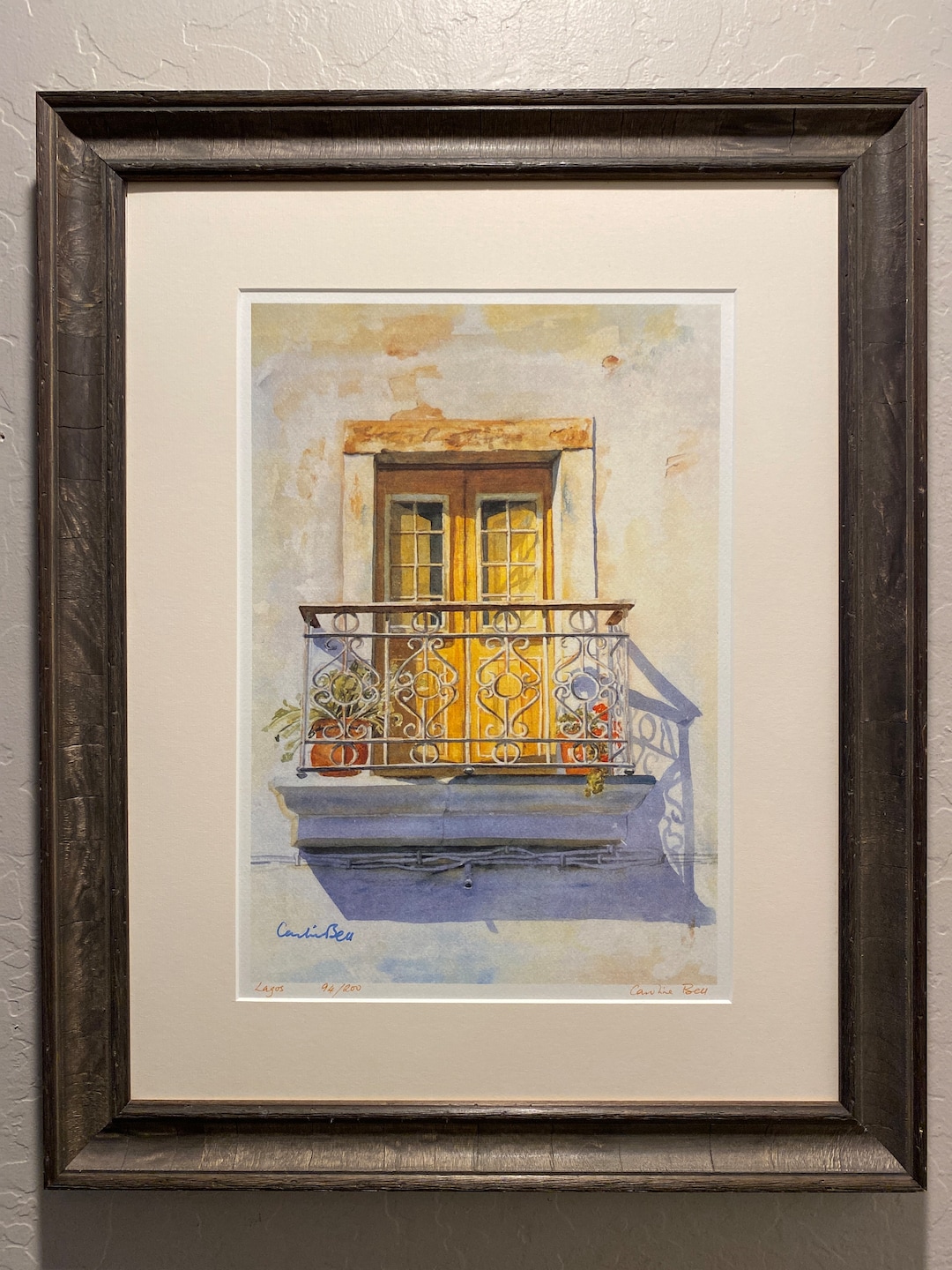 Caroline Bell Lagos Limited Edition Serigraph Signed and Numbered - Etsy