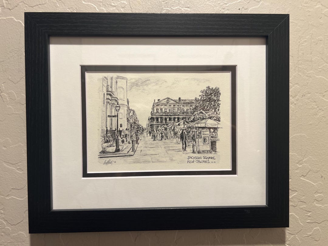 Brent Mccarthy Jackson Street New Orleans Art Reproduction Print of ...