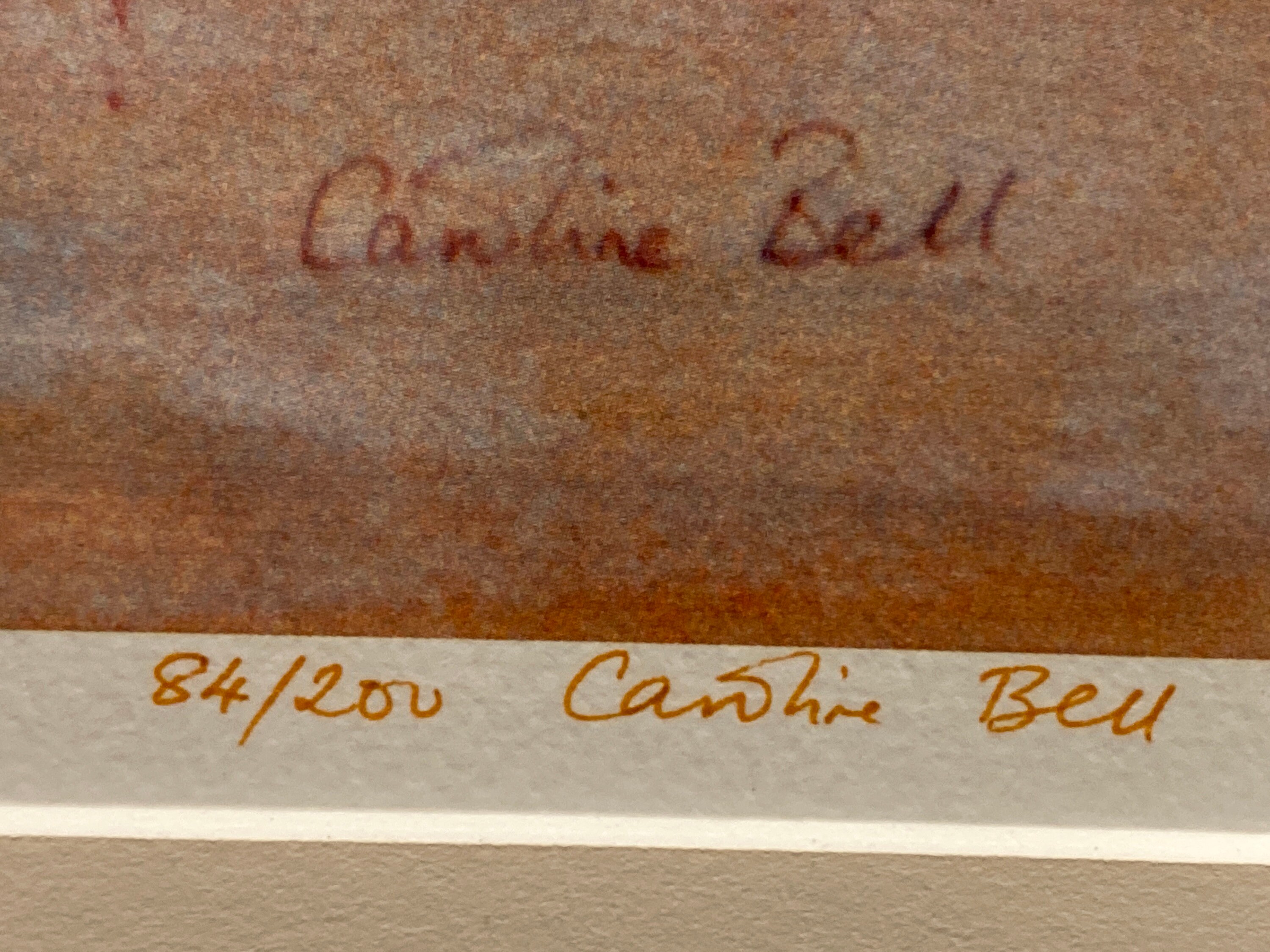 Caroline Bell Balcony II Limited Edition Serigraph Signed and - Etsy