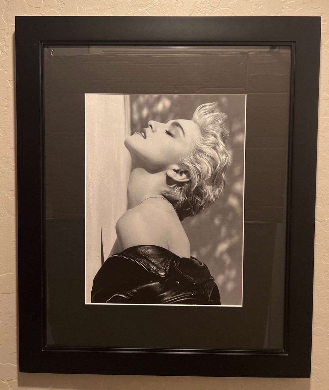 Madonna True Blue Album Cover Duotone Photo Engraving Print of Original ...