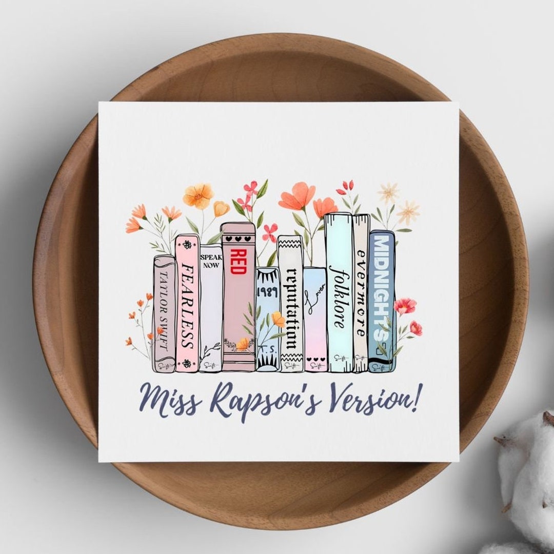 Taylor Swift Card, Taylor Swift Birthday Card, Taylor Swift Print, Card ...