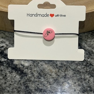 Bsl Sign Name Bracelet - Etsy UK