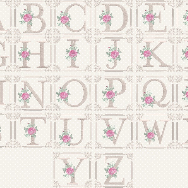 Single Letter Monogram Embroidery - Etsy