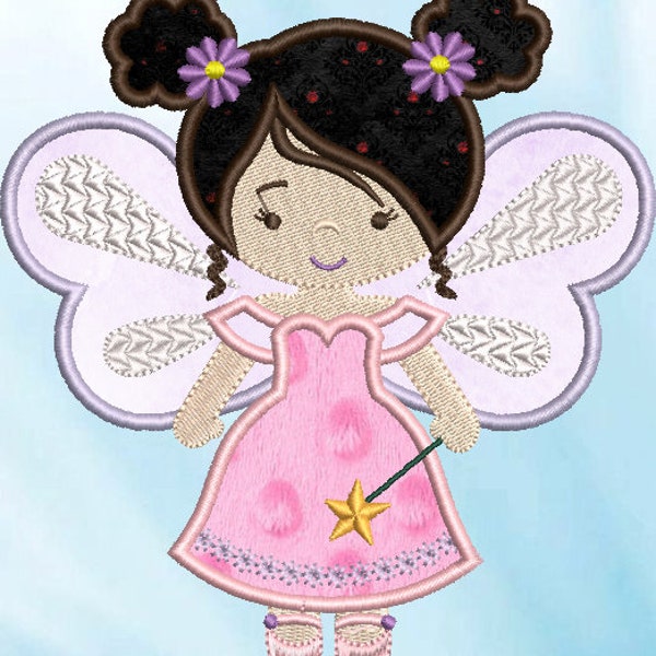 Fairy Machine Embroidery Designs - Etsy