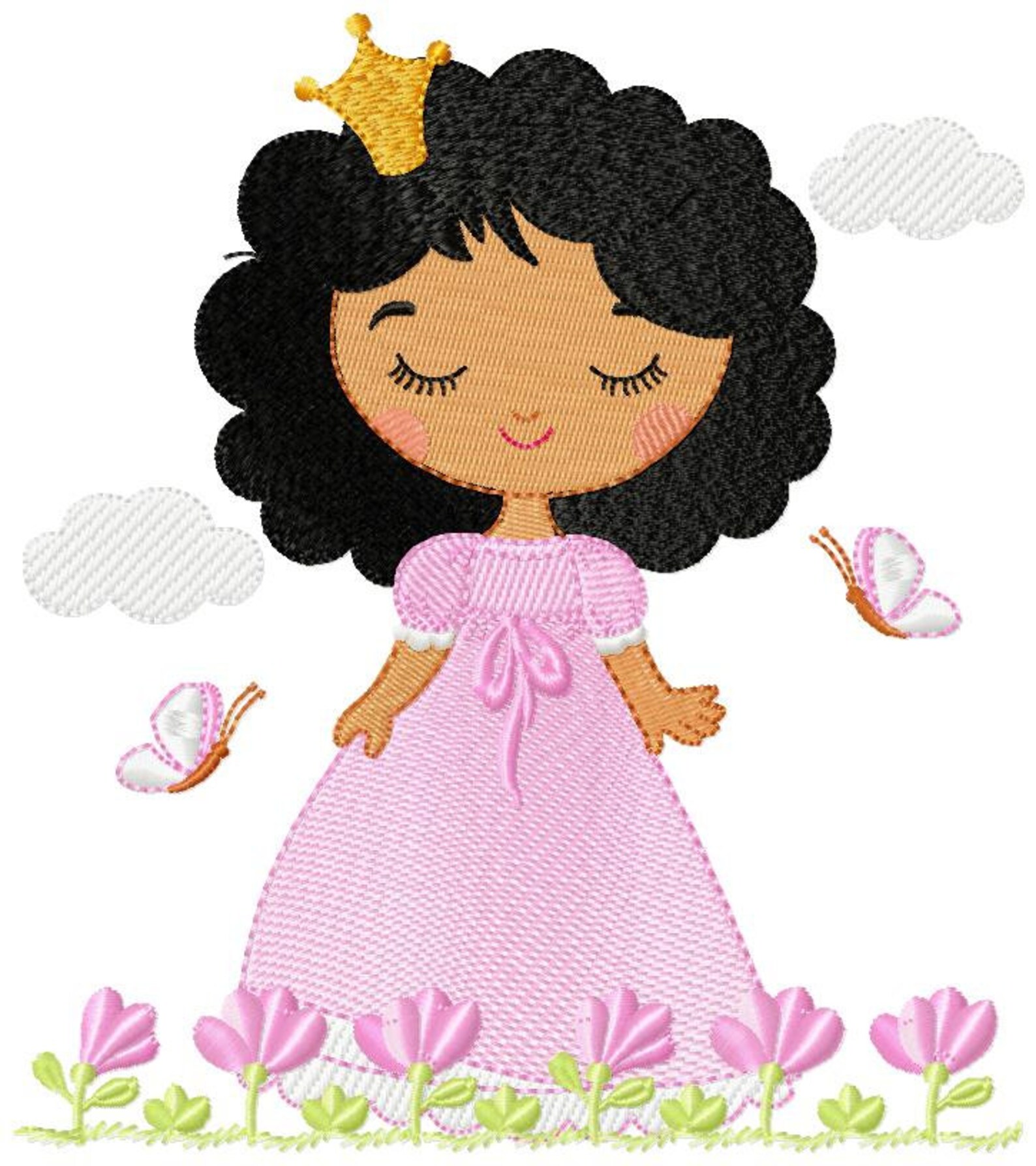 Little Princesses Machine Embroidery Designs Princesses - Etsy