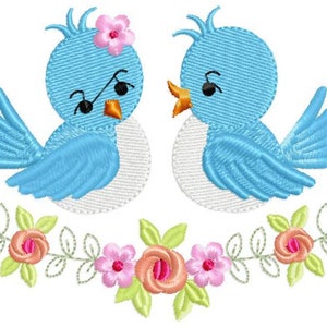 Cute BIRDS Embroidery Designs, Bird Embroidery Designs - Baby Girl ...