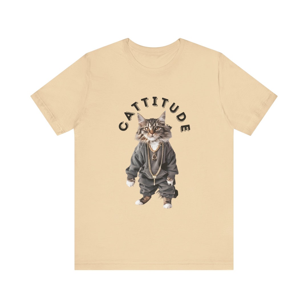 Cute and Funny Cat Tshirt - Etsy