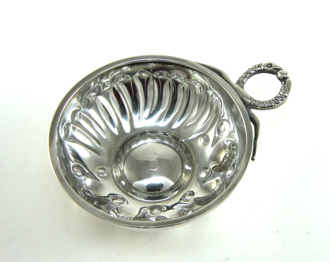 Solid Silver Tastevin/small Winetaster - Etsy