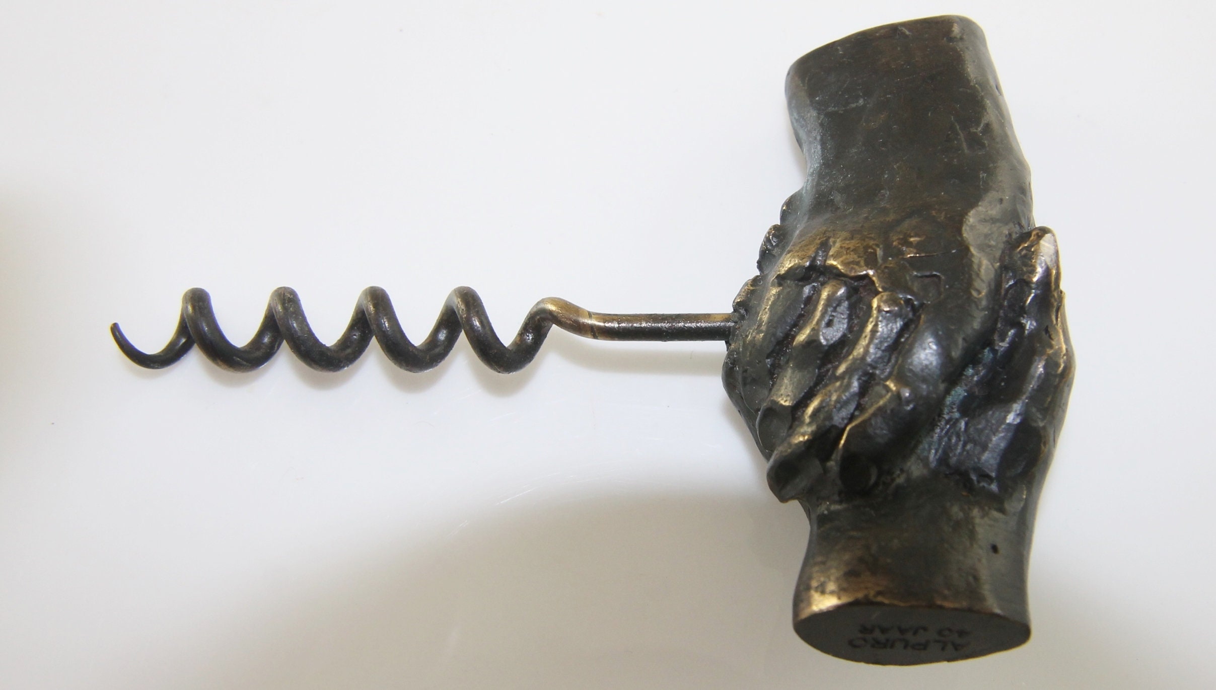 Old Friendship Hand Corkscrew/figural Corkscrew - Etsy