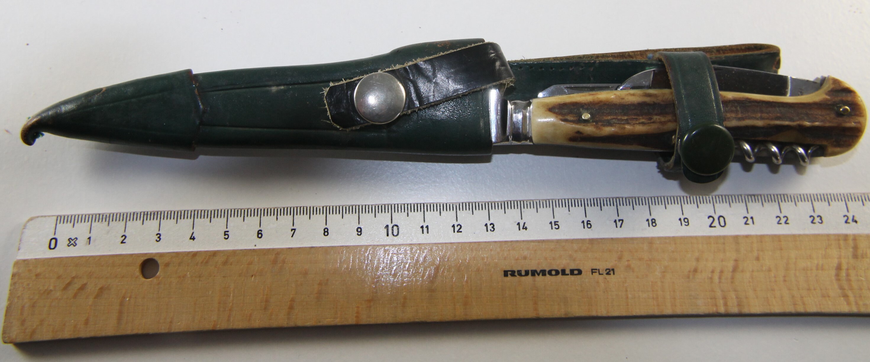 Vintage Hubertus Hunting Dagger/staghorn Boyscout Knife - Etsy