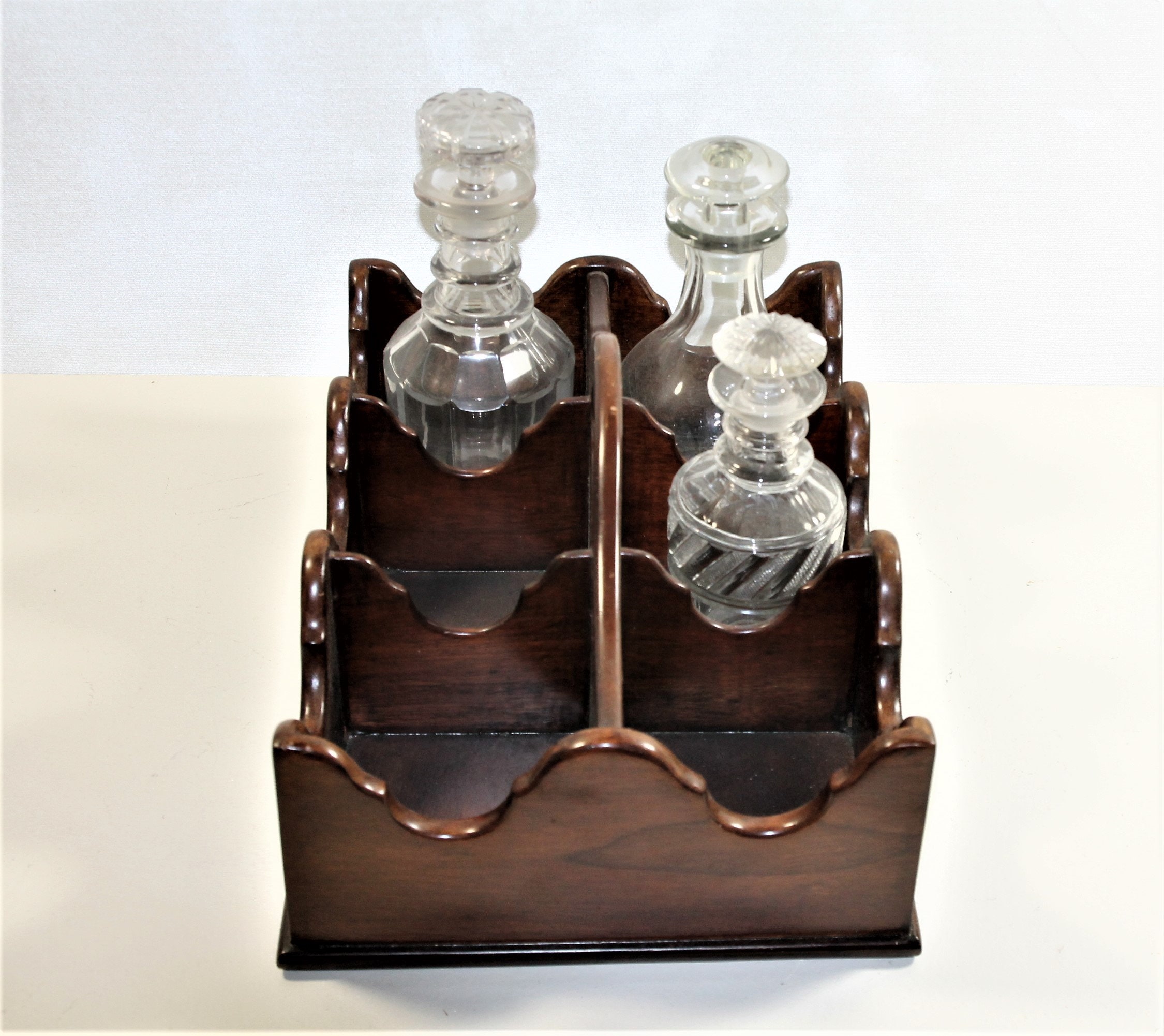 Antique Georgian Mahogany Decanter Tray - Etsy