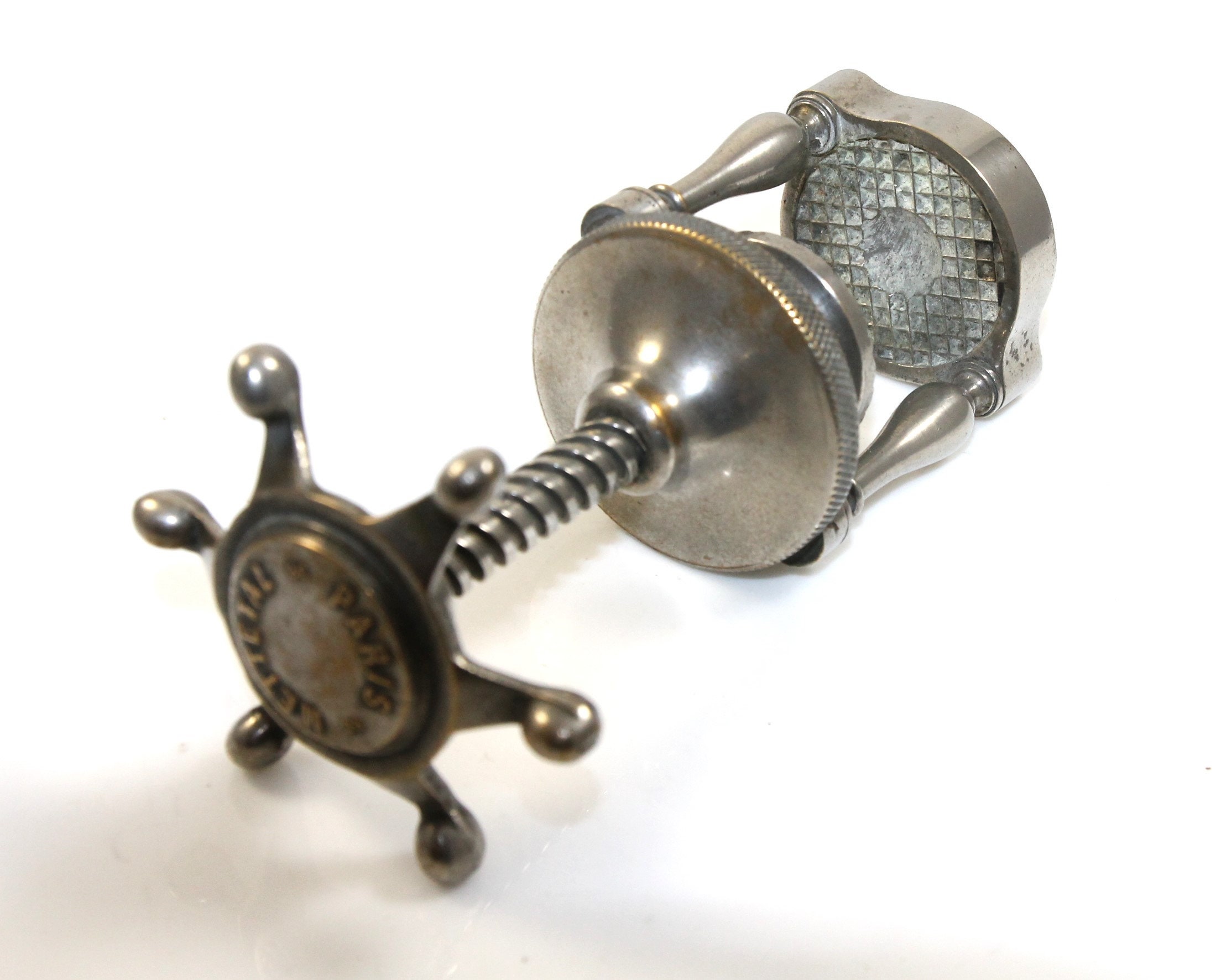 Antique Nutcracker Screw Press - Etsy