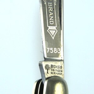 Vintage Böker Tree Brand Pocketknife - Etsy
