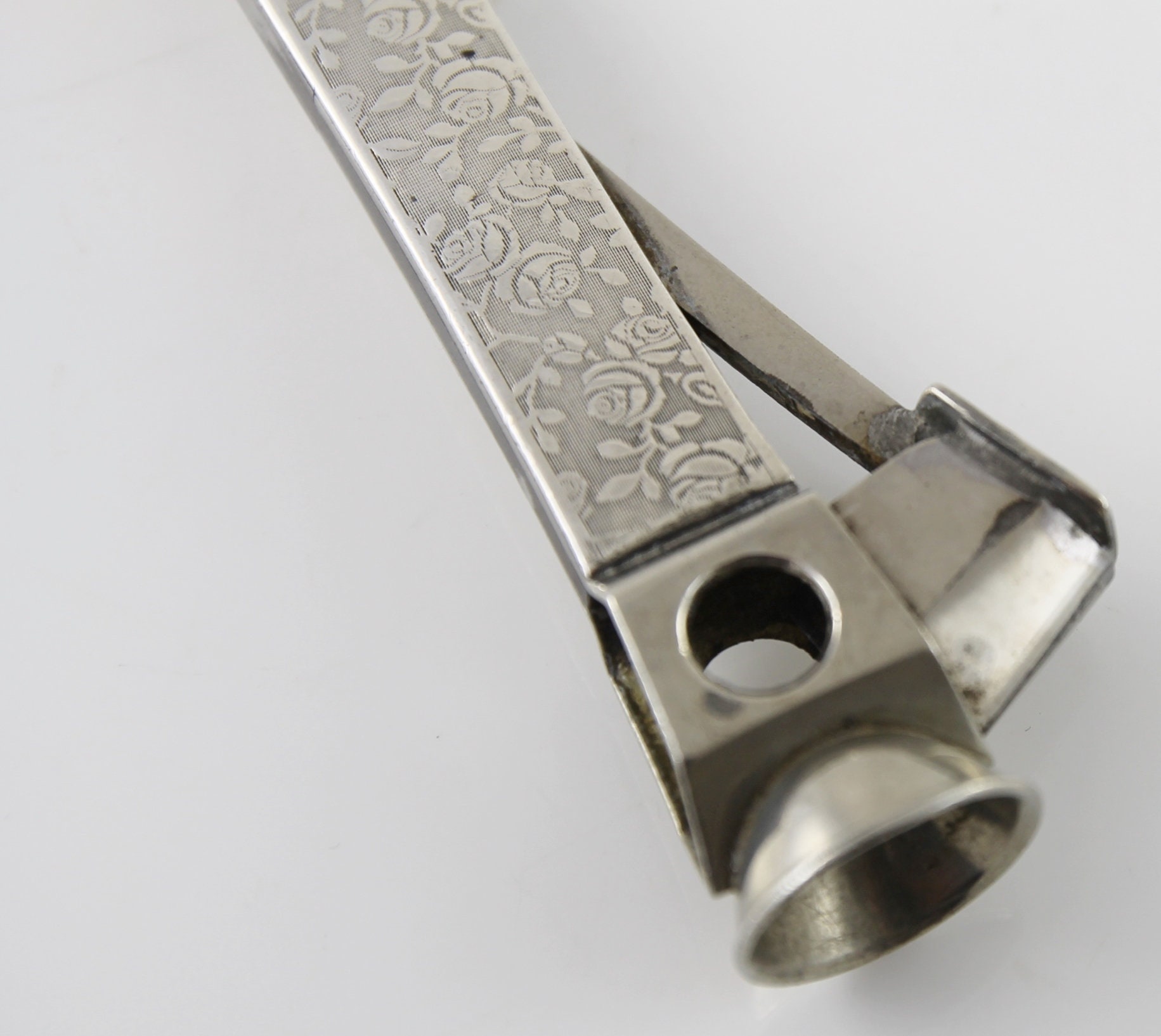 Vintage Solid Silver Cigarcutter - Etsy