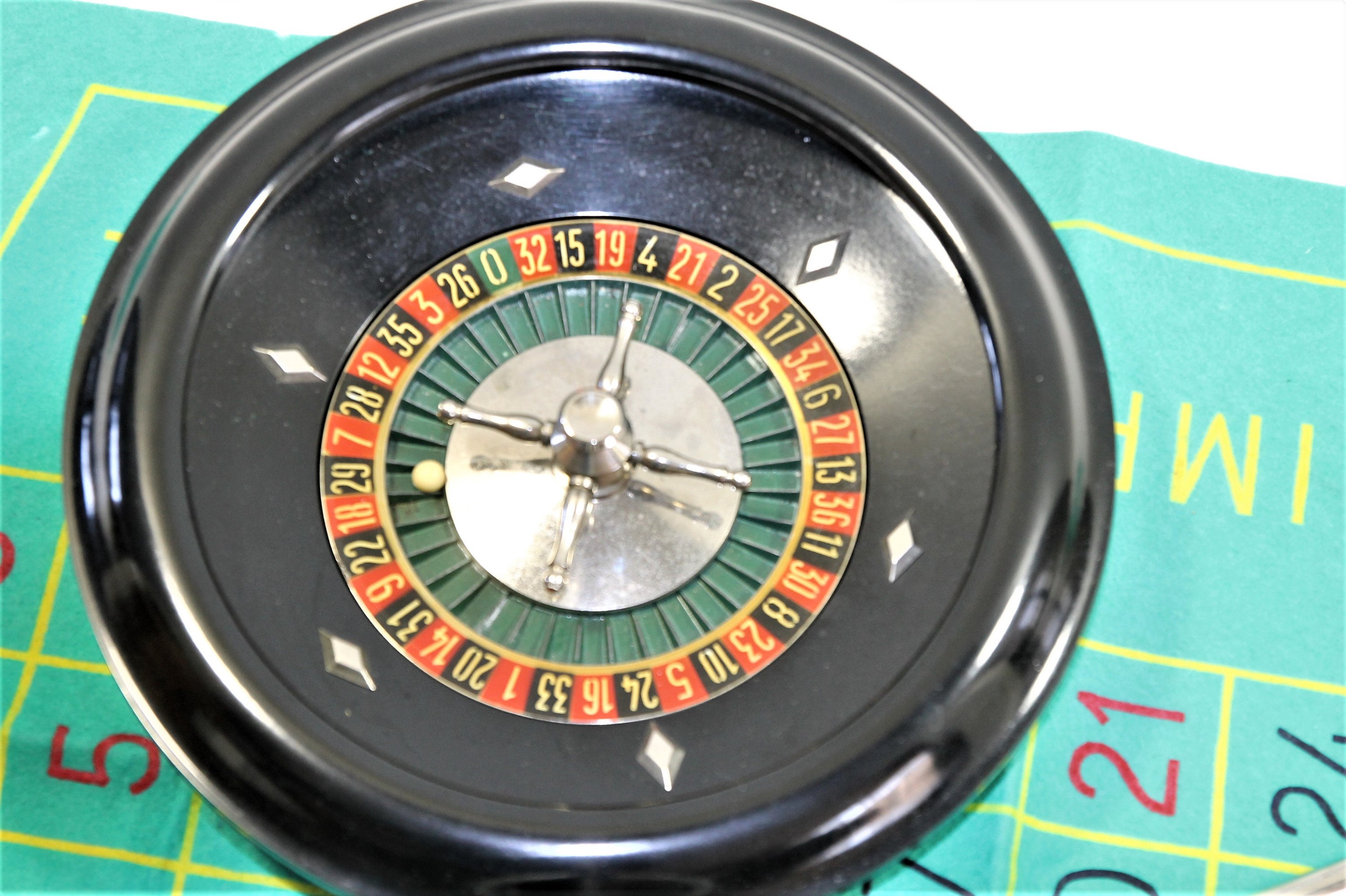 Vintage Roulette Game in Case - Etsy